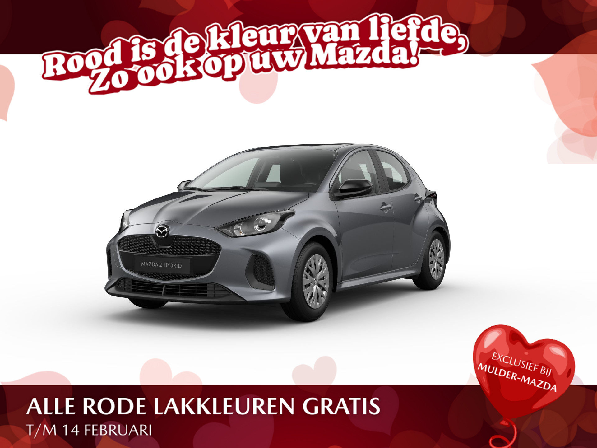 Mazda 2 Hybrid Hybrid 116 Prime-Line | 15-inch stalen velgen met ...